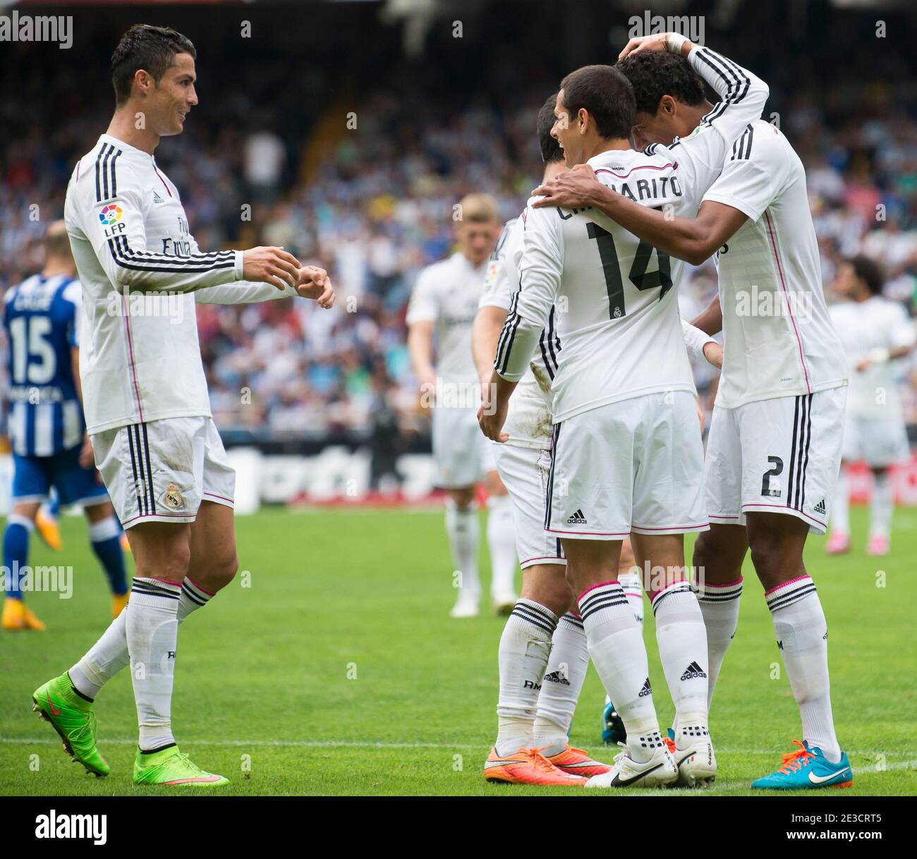 Cristiano ronaldo celebration hi-res stock photography and images - Alamy