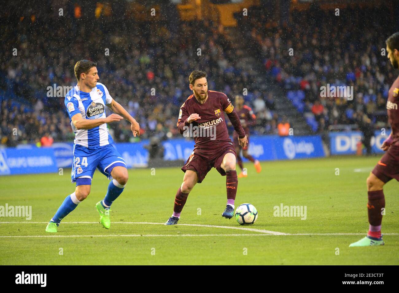 Lionel messi goal celebration hi-res stock photography and images - Alamy