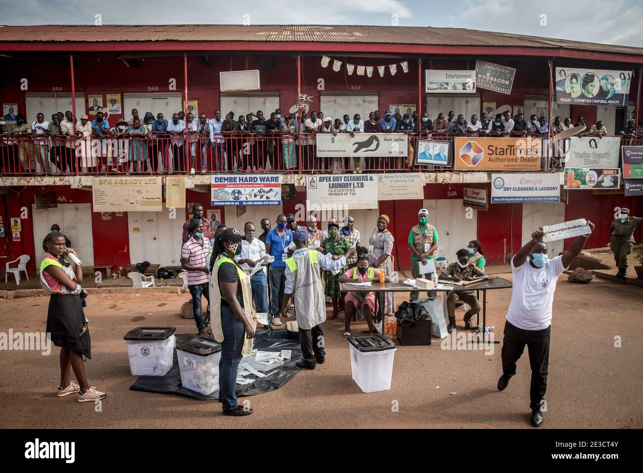 Uganda elections hi-res stock photography and images - Alamy