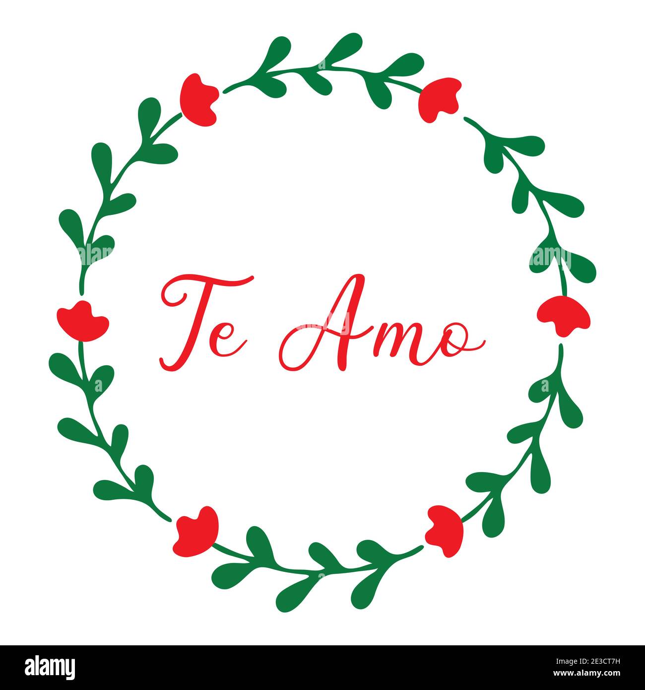 Spanish Valentine Clipart