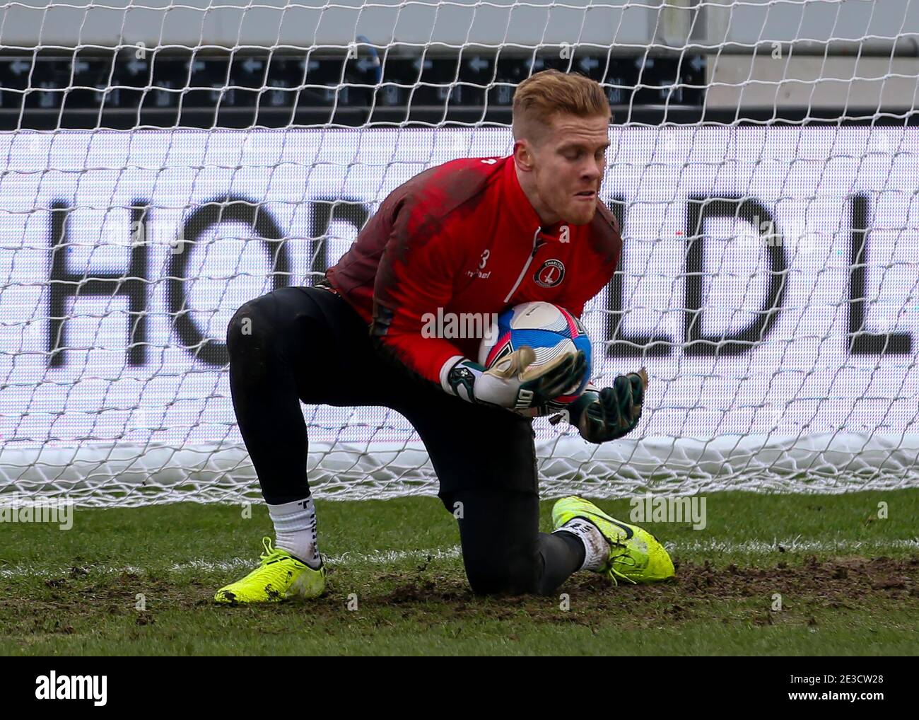 Charlton Athletic goalkeeper Ben Amos Stock Photo - Alamy
