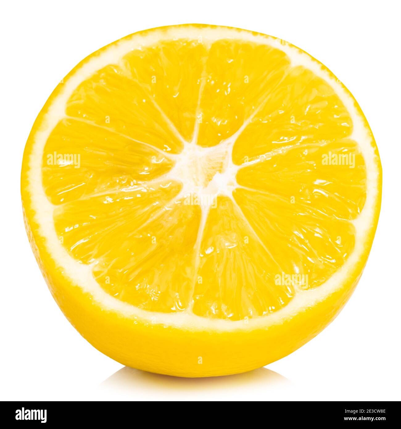 Lemon isolated on white background. With clipping path Stock Photo - Alamy
