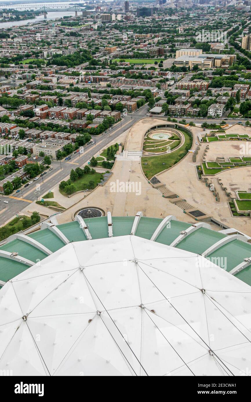 Montreal tower observatory hi-res stock photography and images - Alamy