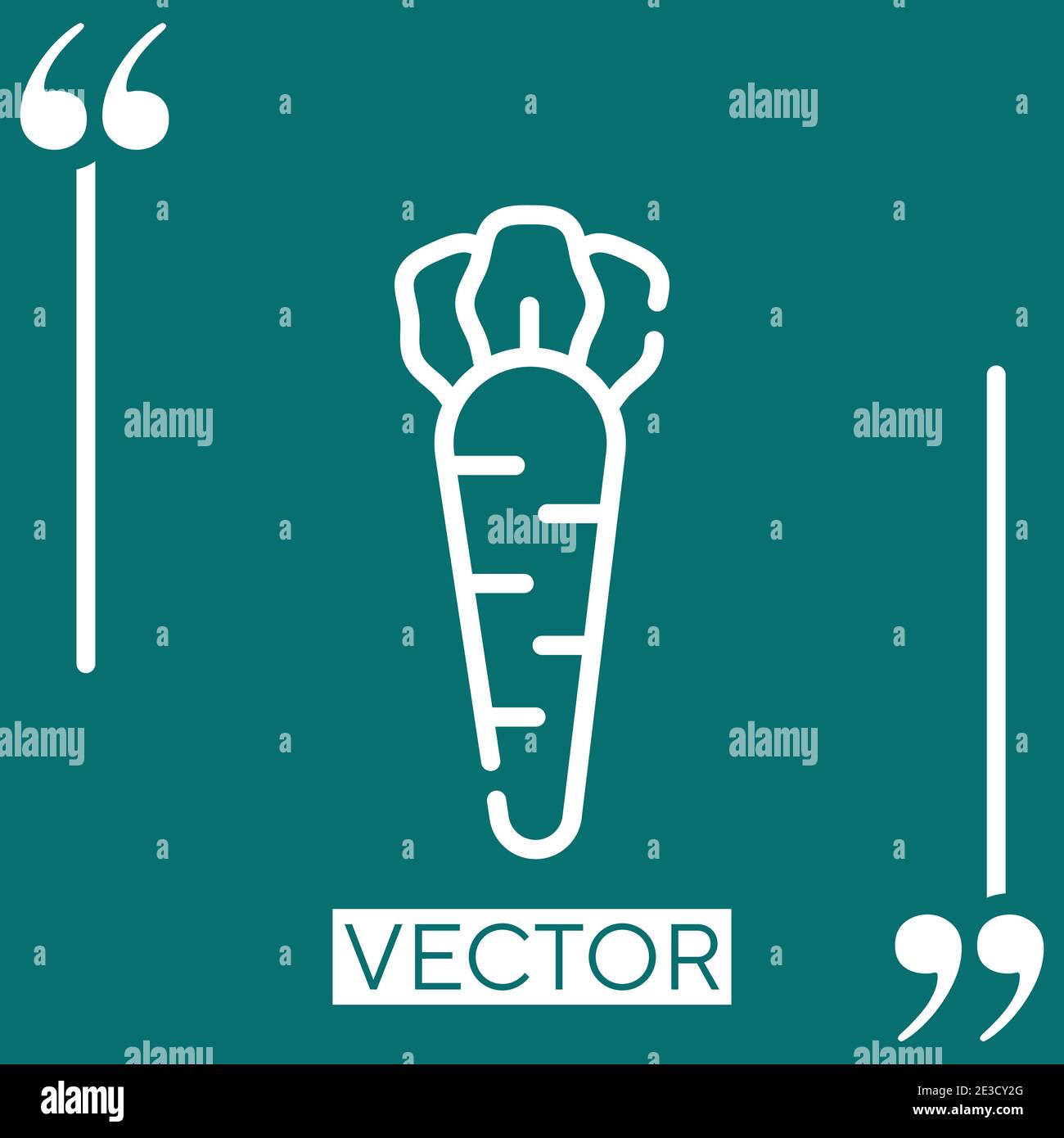 Slice bright ripe carrot Stock Vector Images - Alamy