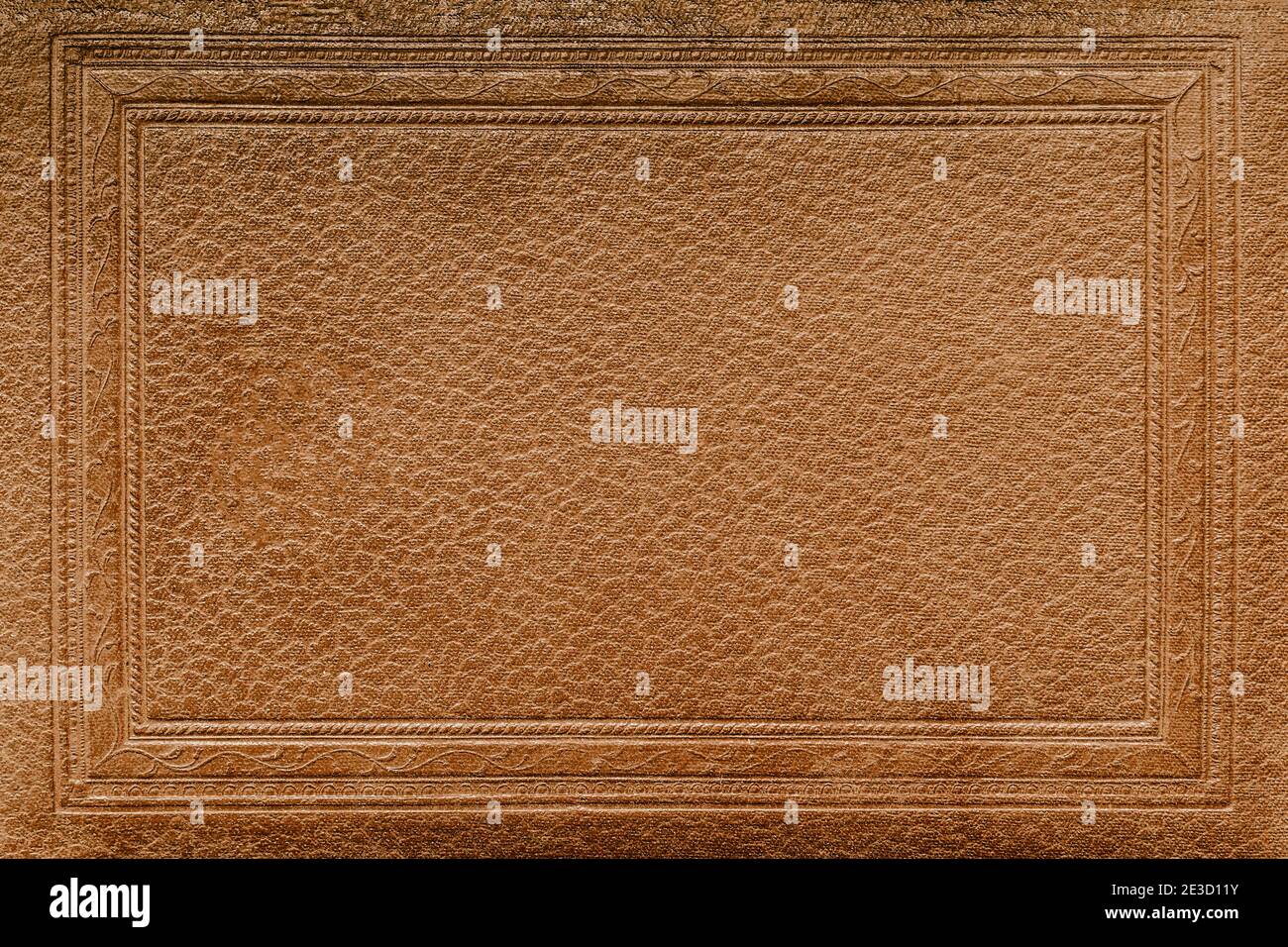 Vintage album cover, old texture, frame for background Stock Photo - Alamy