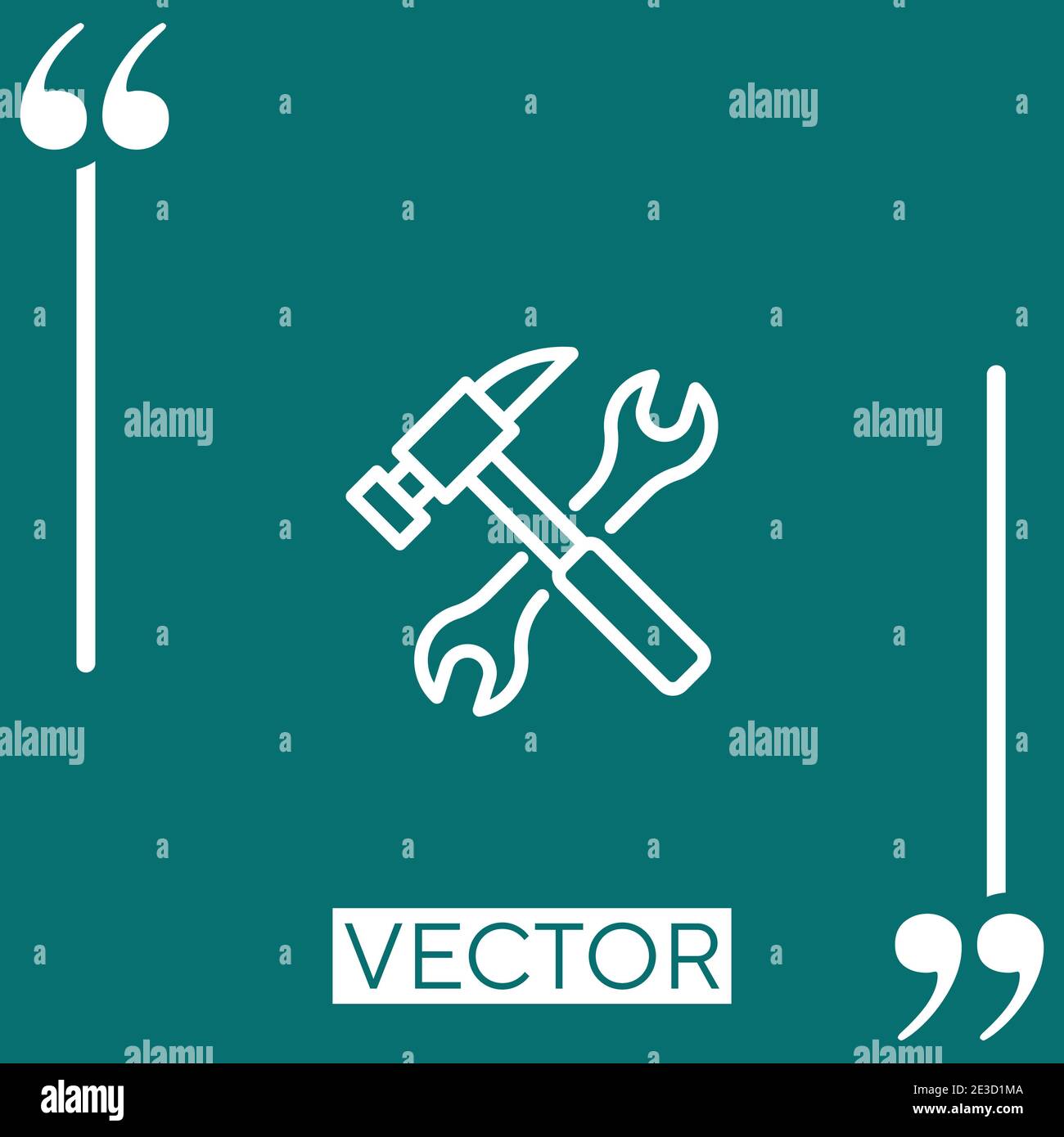 improvement vector icon Linear icon. Editable stroke line Stock Vector ...