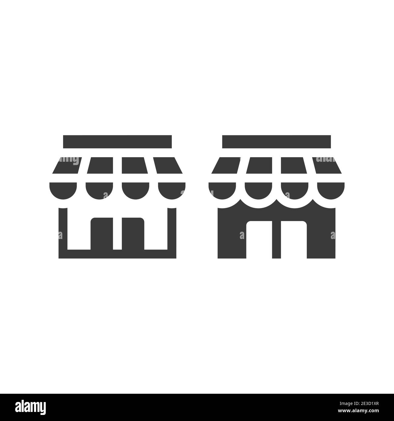 Storefront vector vectors hi-res stock photography and images - Alamy