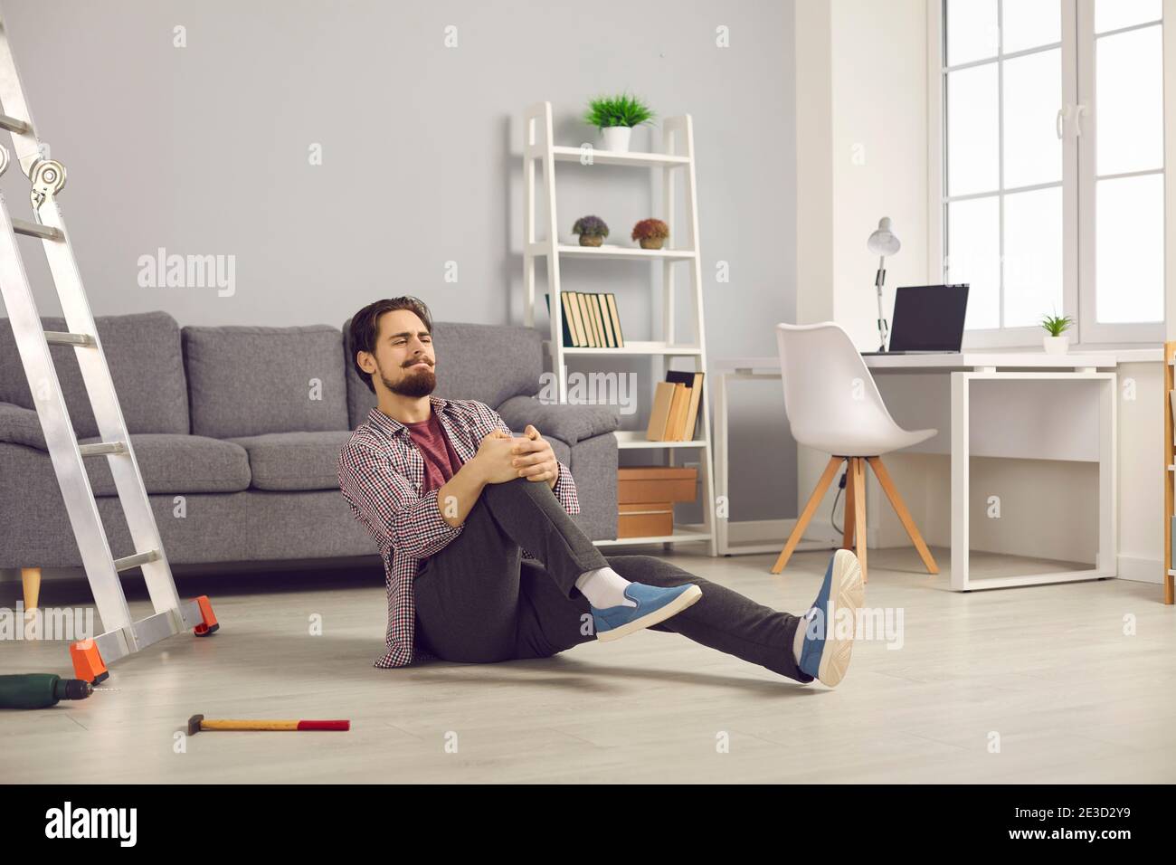 Bad Use Of Ladder High Resolution Stock Photography and Images - Alamy