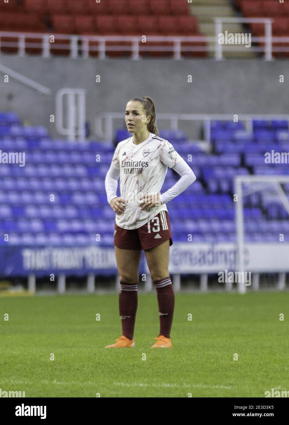 Lia Walti (#13 Arsenal) during the womens super league game between ...