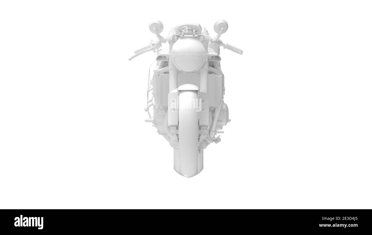 3D rendering of motorcycle race bike motor bike technical machine ...