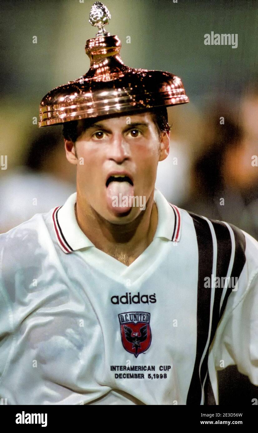 Put a lid on it. John Harkes after D.C. United had won the Inter ...