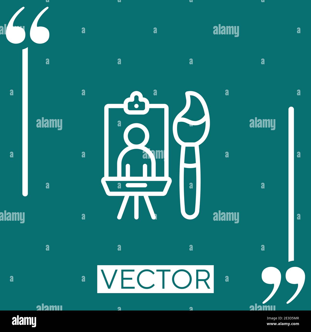 painting Linear icon. Editable stroke line Stock Vector Image & Art - Alamy painting Linear icon. Editable stroke line Stock Vector Image & Art - Alamy