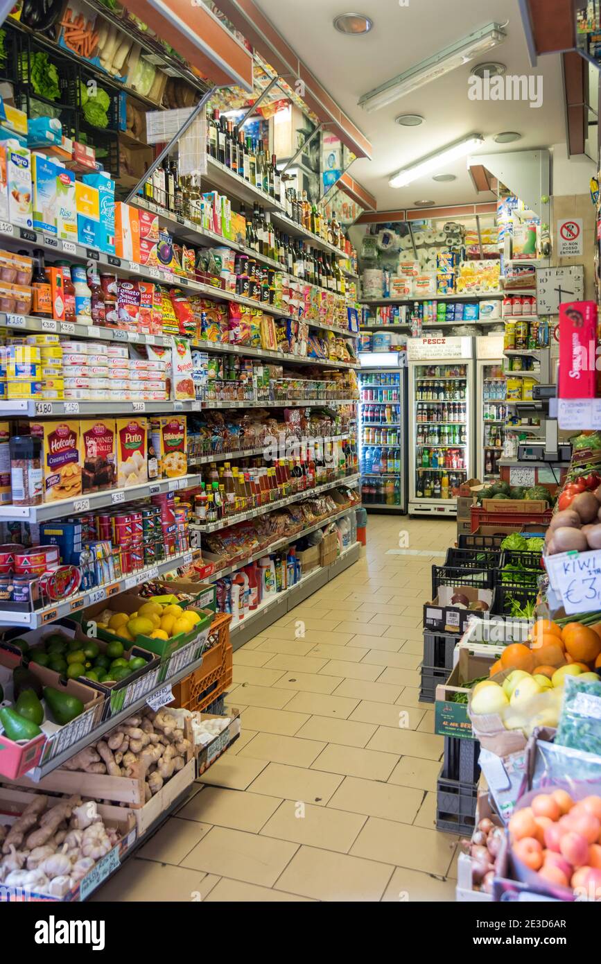 Bologna shop front hi-res stock photography and images - Alamy