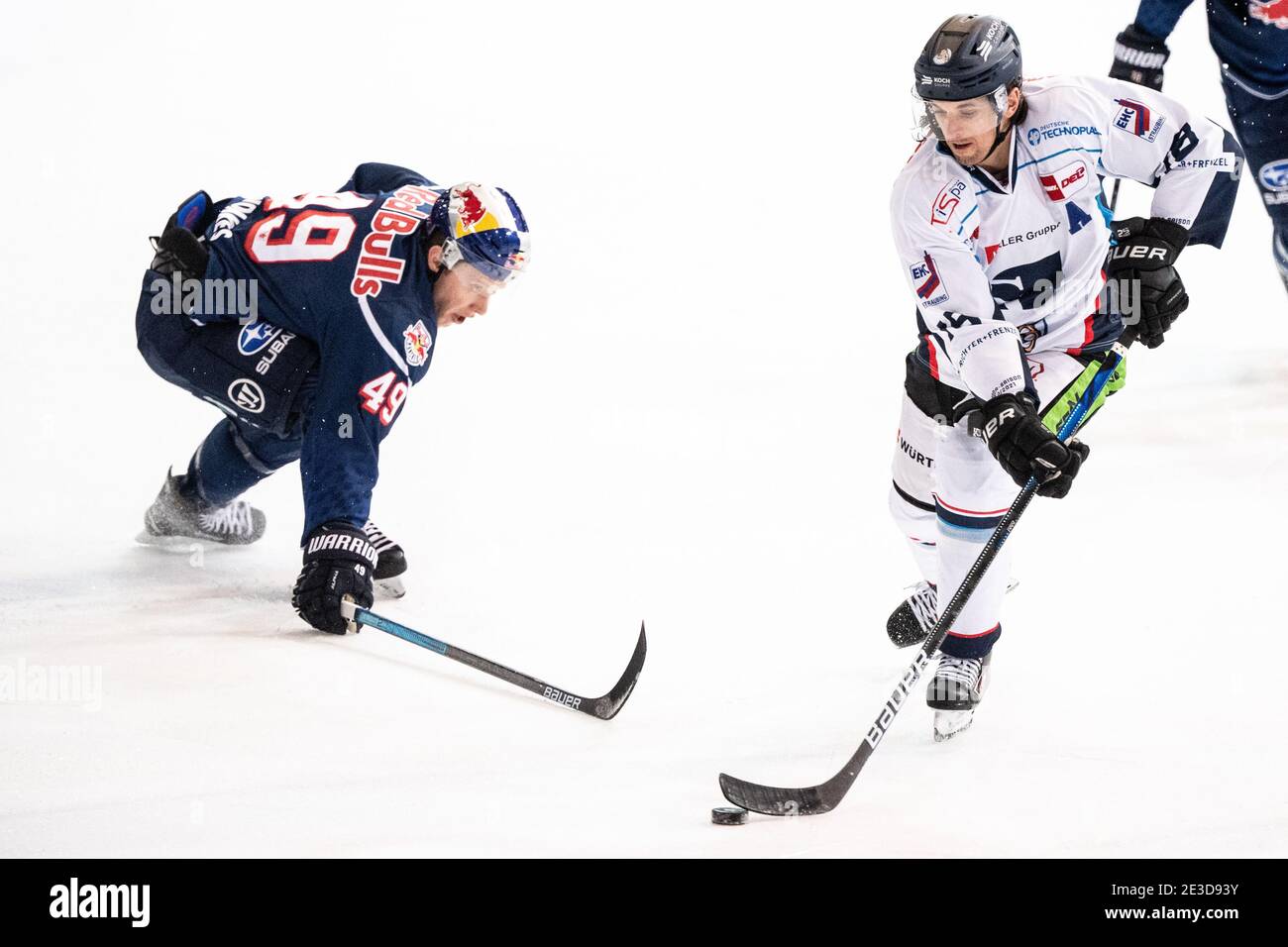 Munich, Germany. 18th Jan, 2021. Ice hockey: DEL, EHC Red Bull München ...