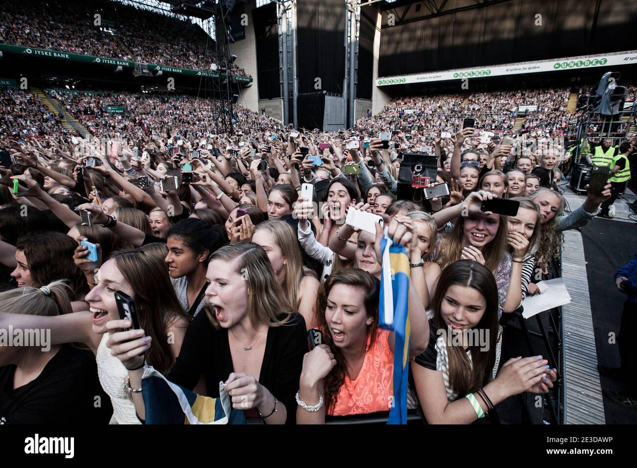 One Direction Concert Crowd