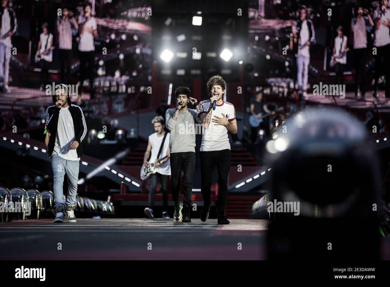 Copenhagen, Denmark. 16th, June 2014. The popular boy band One ...