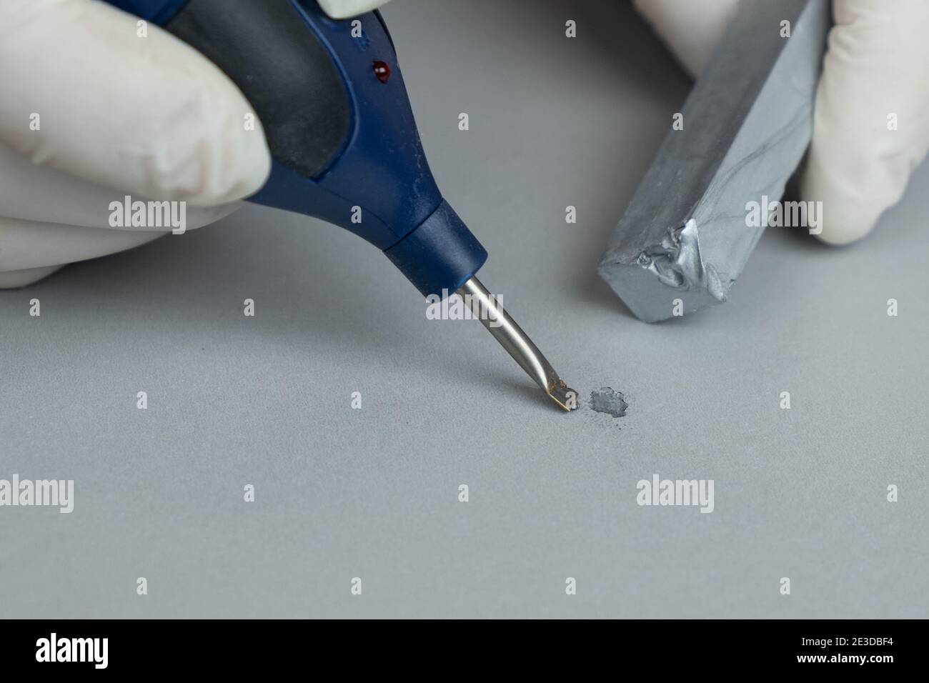 Soldering process hi-res stock photography and images - Alamy