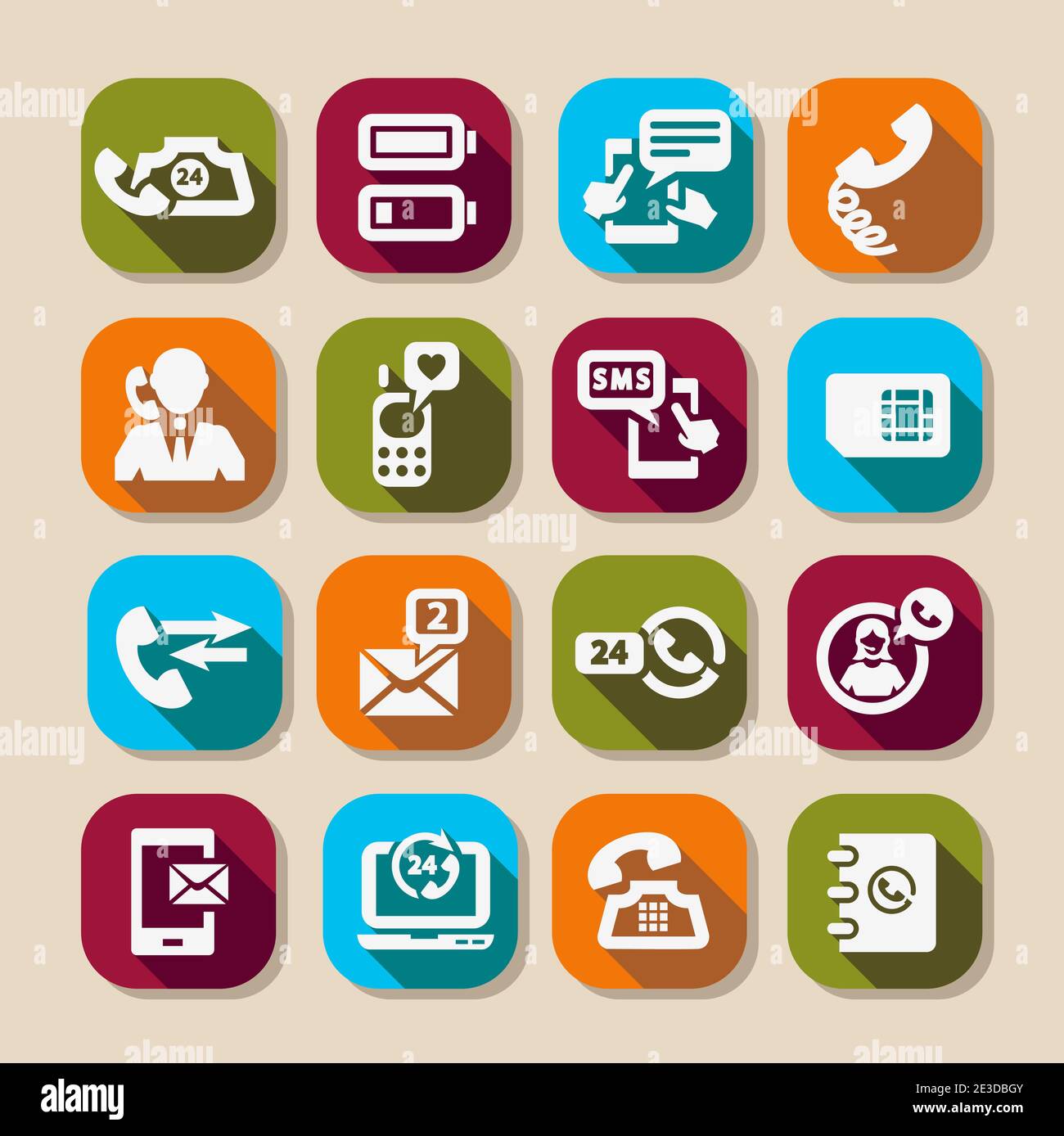 Long black h Stock Vector Images - Alamy