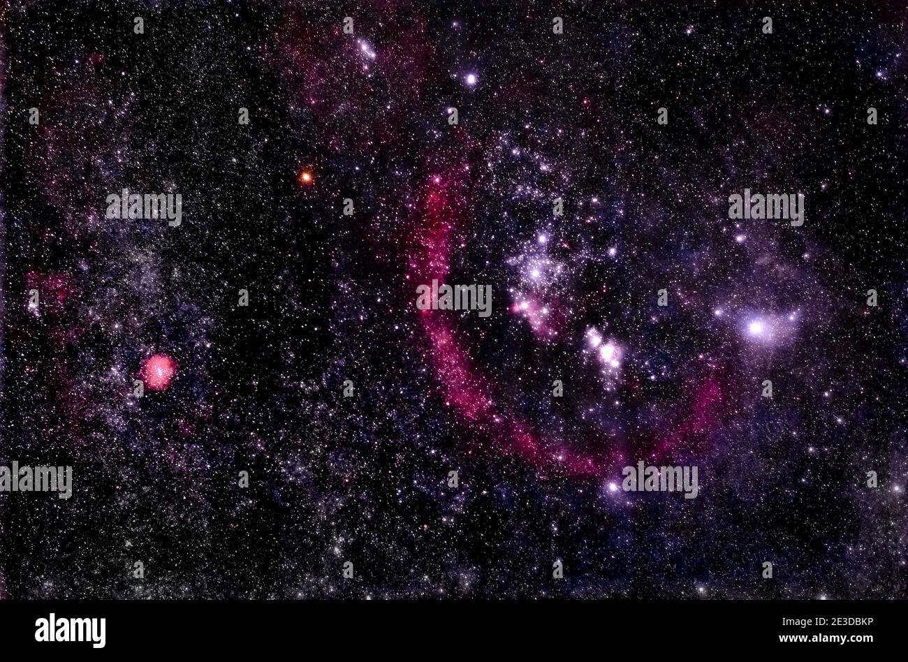 Orion Molecular Cloud Complex Stock Photo - Alamy