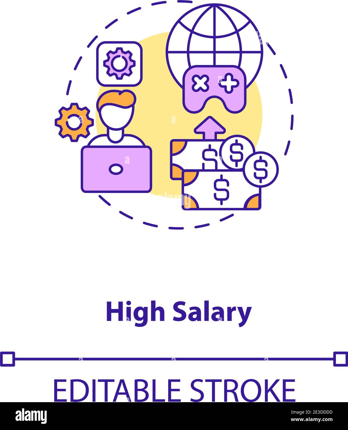 High general Stock Vector Images - Alamy