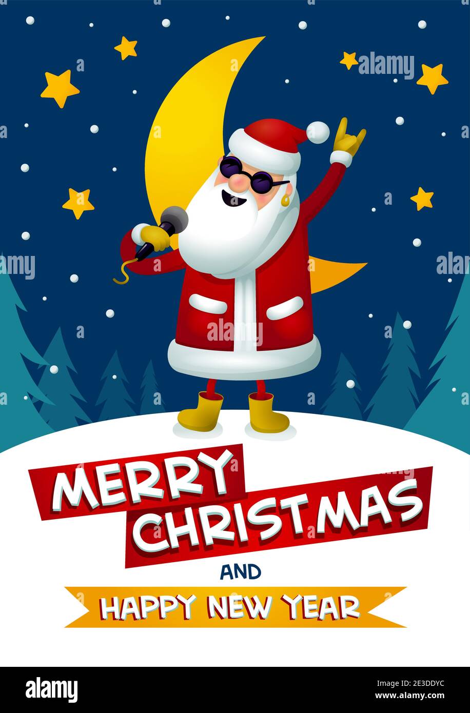 Father of rock and roll Stock Vector Images - Alamy