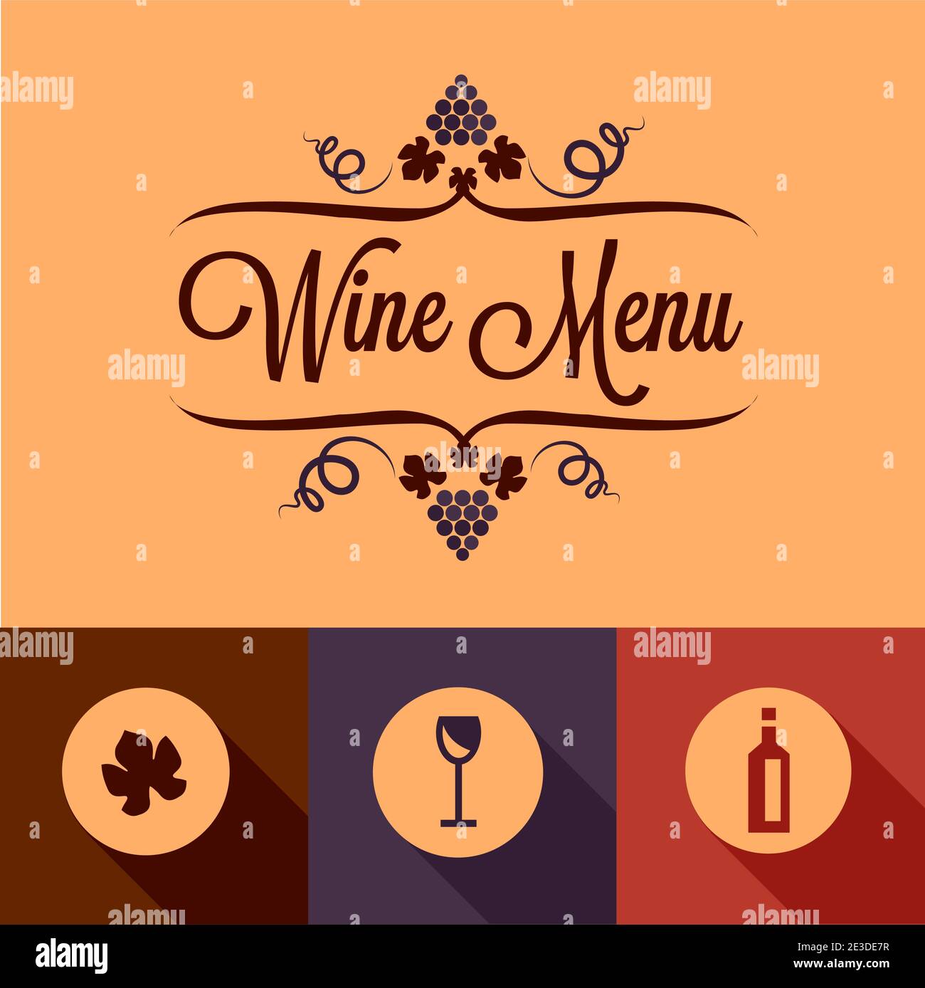 Menu elements hi-res stock photography and images - Alamy
