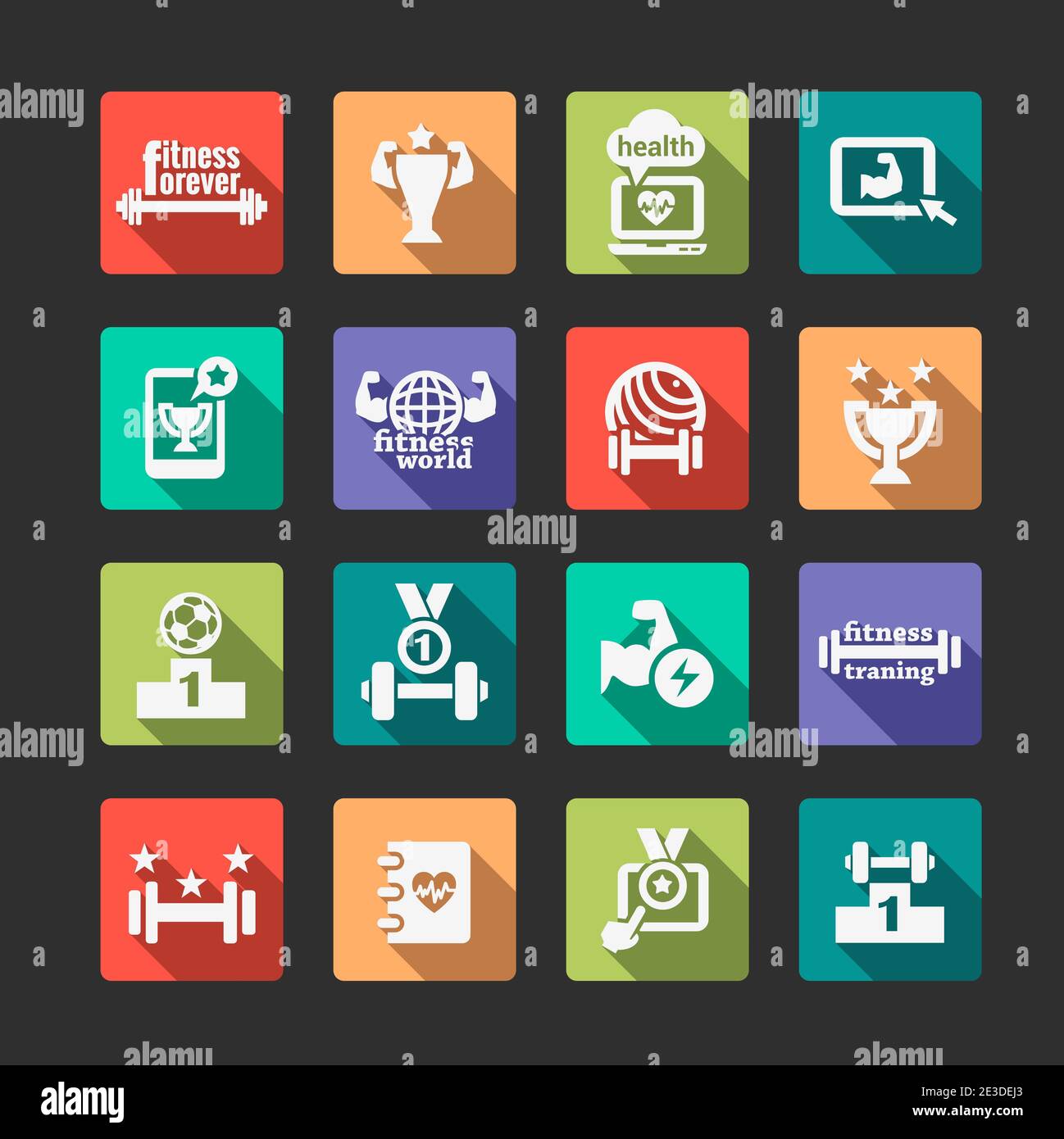 Vector man gymnastics black icon hi-res stock photography and images ...