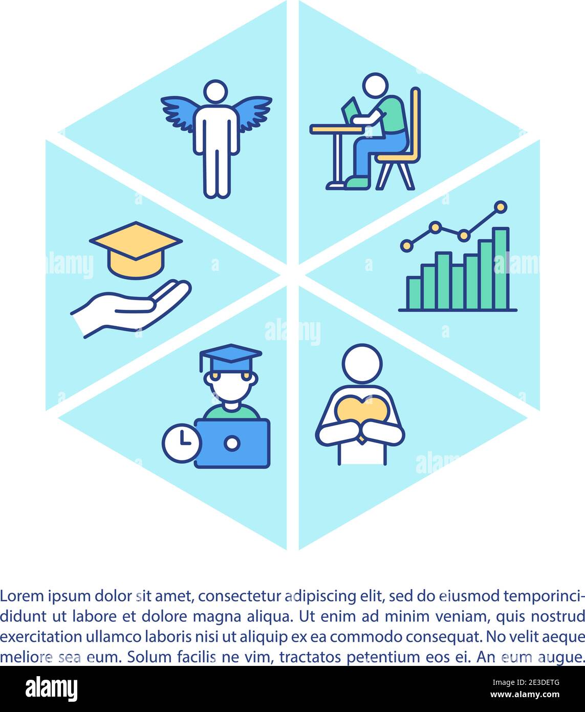 Staff training concept icon with text Stock Vector Image & Art - Alamy