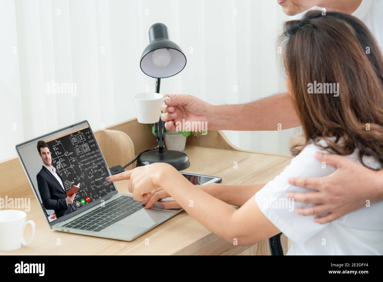E-learning and Online Education for Student and University Concept ...