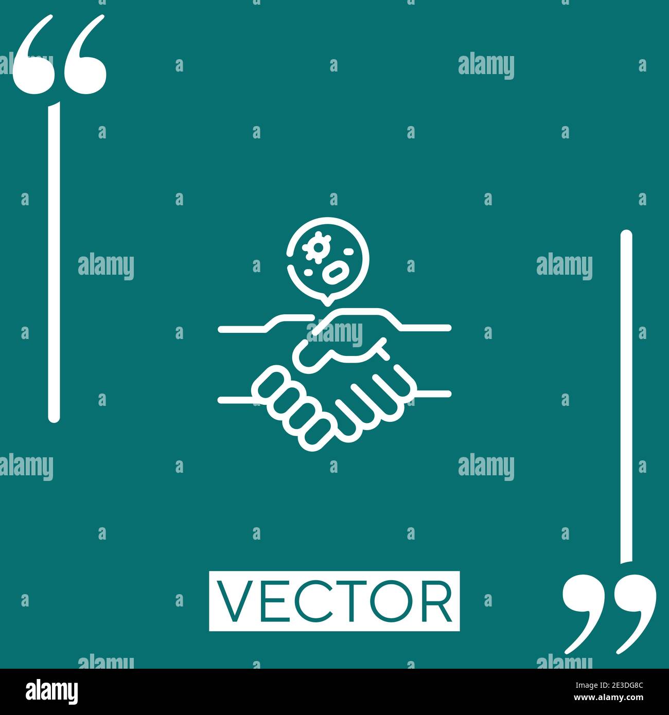 transmission vector icon Linear icon. Editable stroke line Stock Vector ...