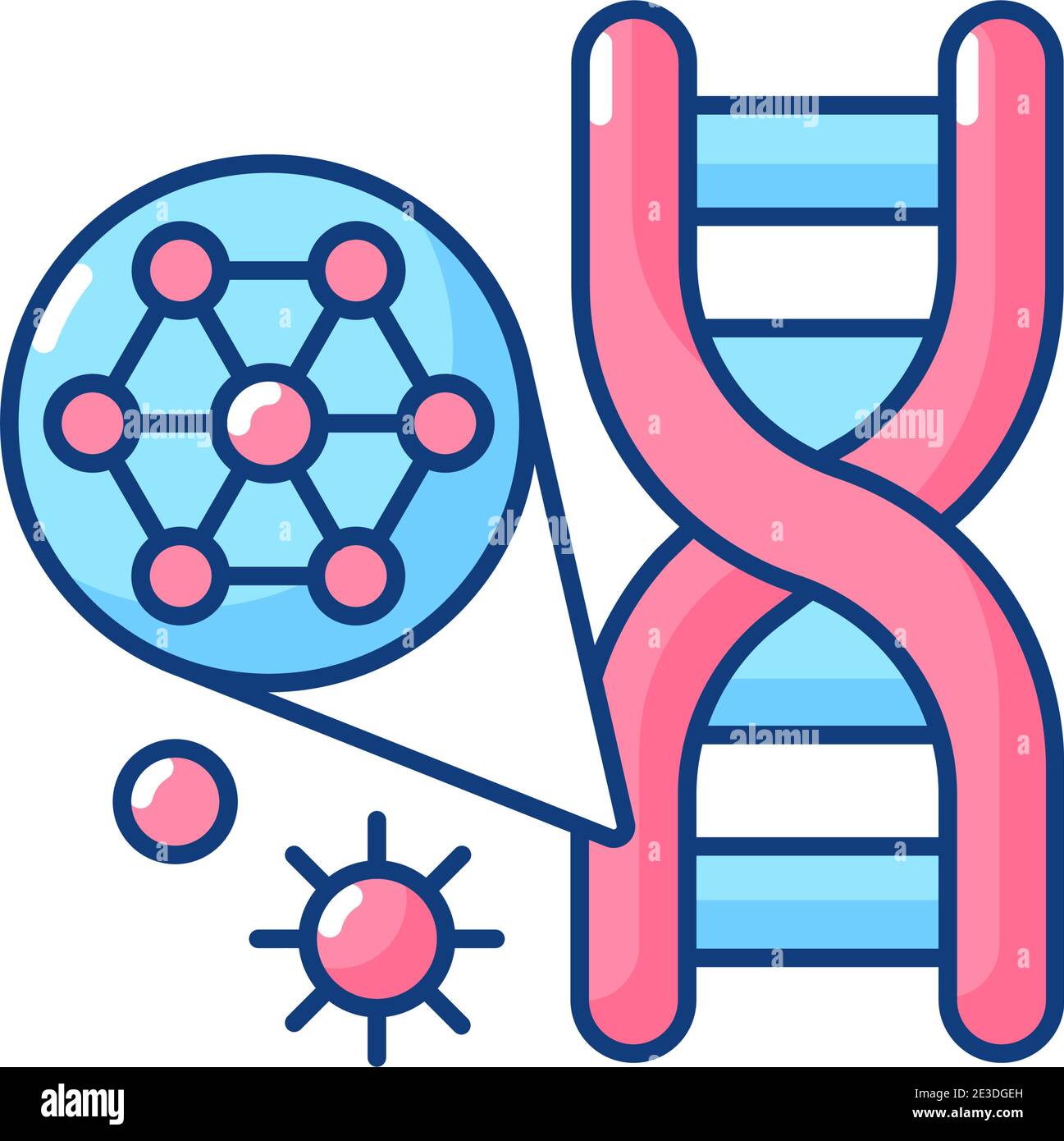DNA structure RGB color icon Stock Vector Image & Art - Alamy DNA structure RGB color icon Stock Vector Image & Art - Alamy