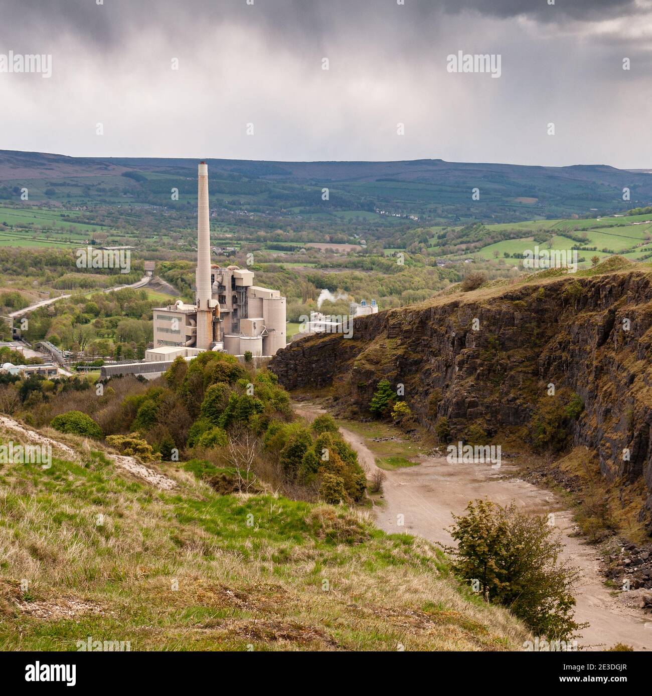 Hope valley cement works hi-res stock photography and images - Alamy