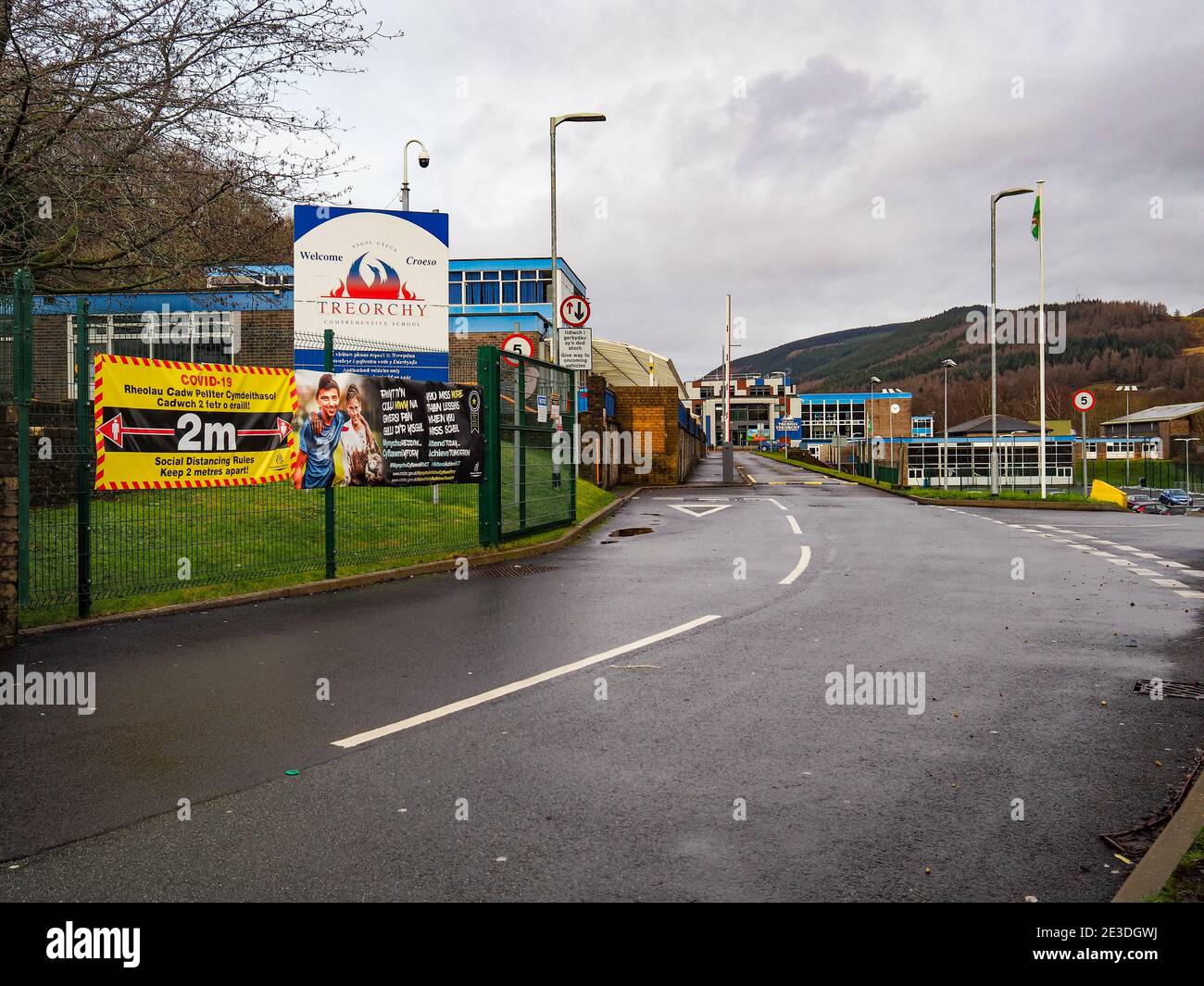 Treorchy, Rhondda Valley Stock Photo - Alamy