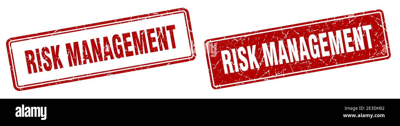 risk management square stamp. risk management grunge sign set Stock Vector Image & Art - Alamy