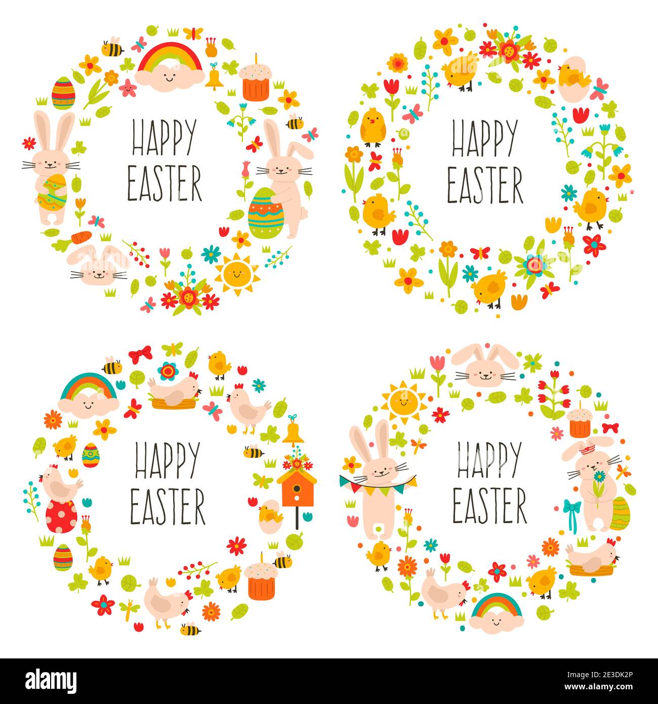 Chicken decorations Stock Vector Images - Alamy