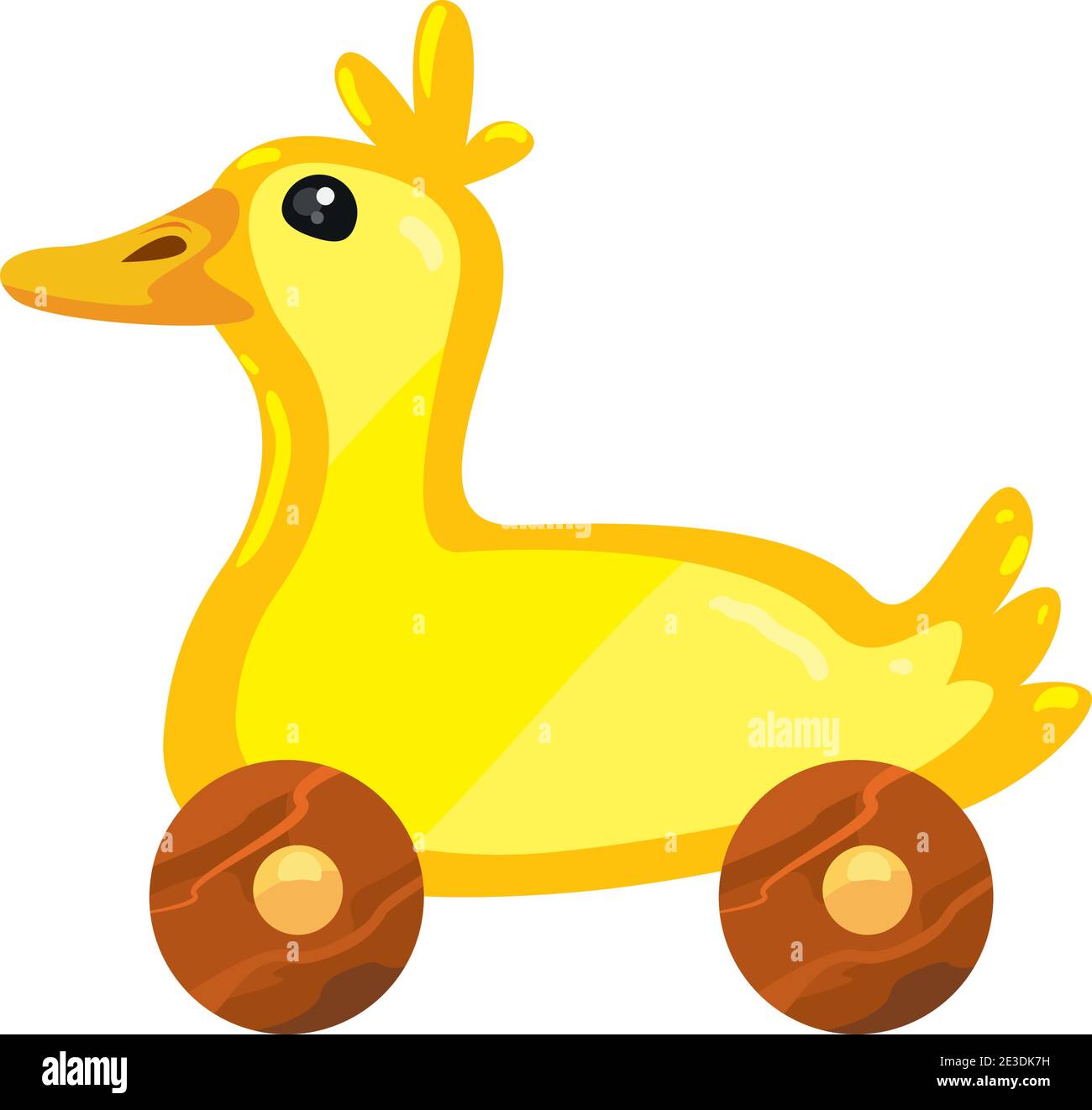 duck toy design of Childhood play fun kid game gift object little and ...