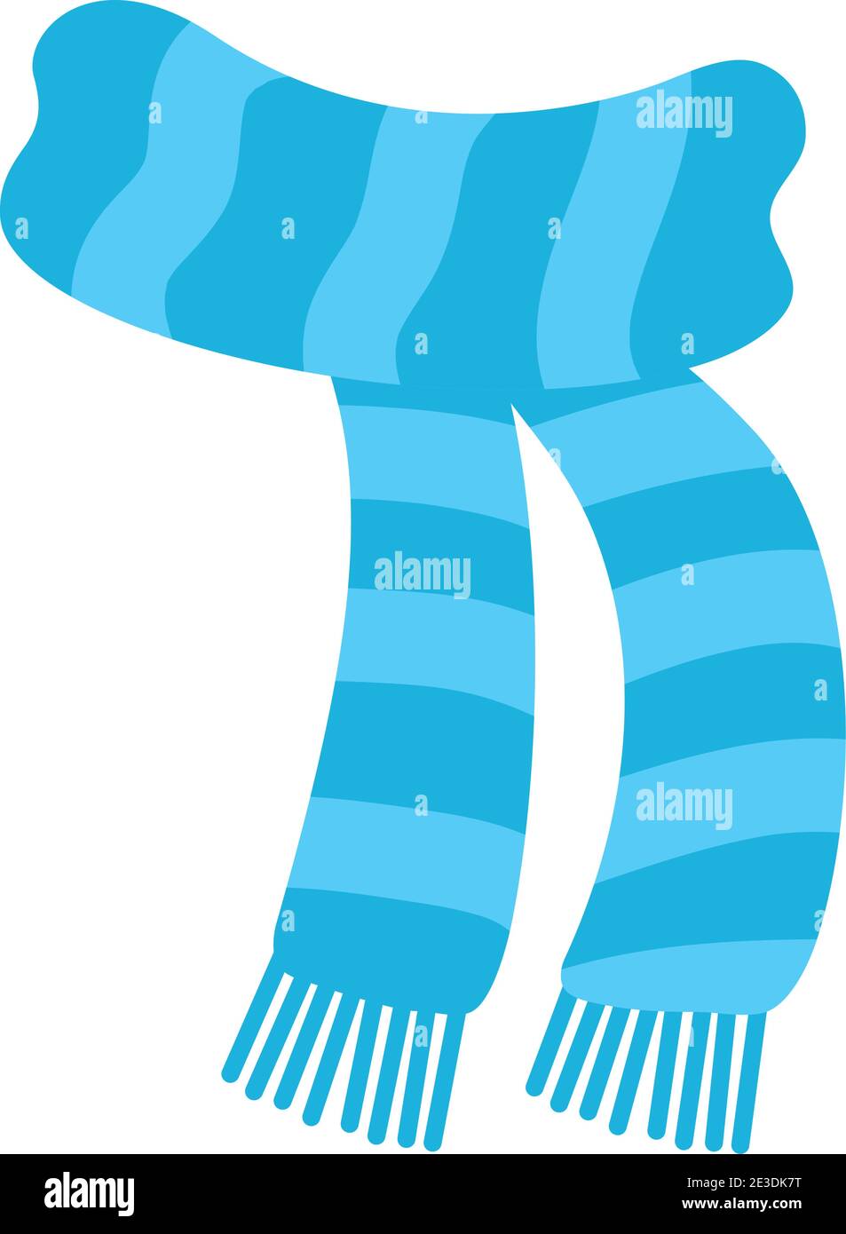 Winter striped scarf design of Cloth season cold textile and fashion ...