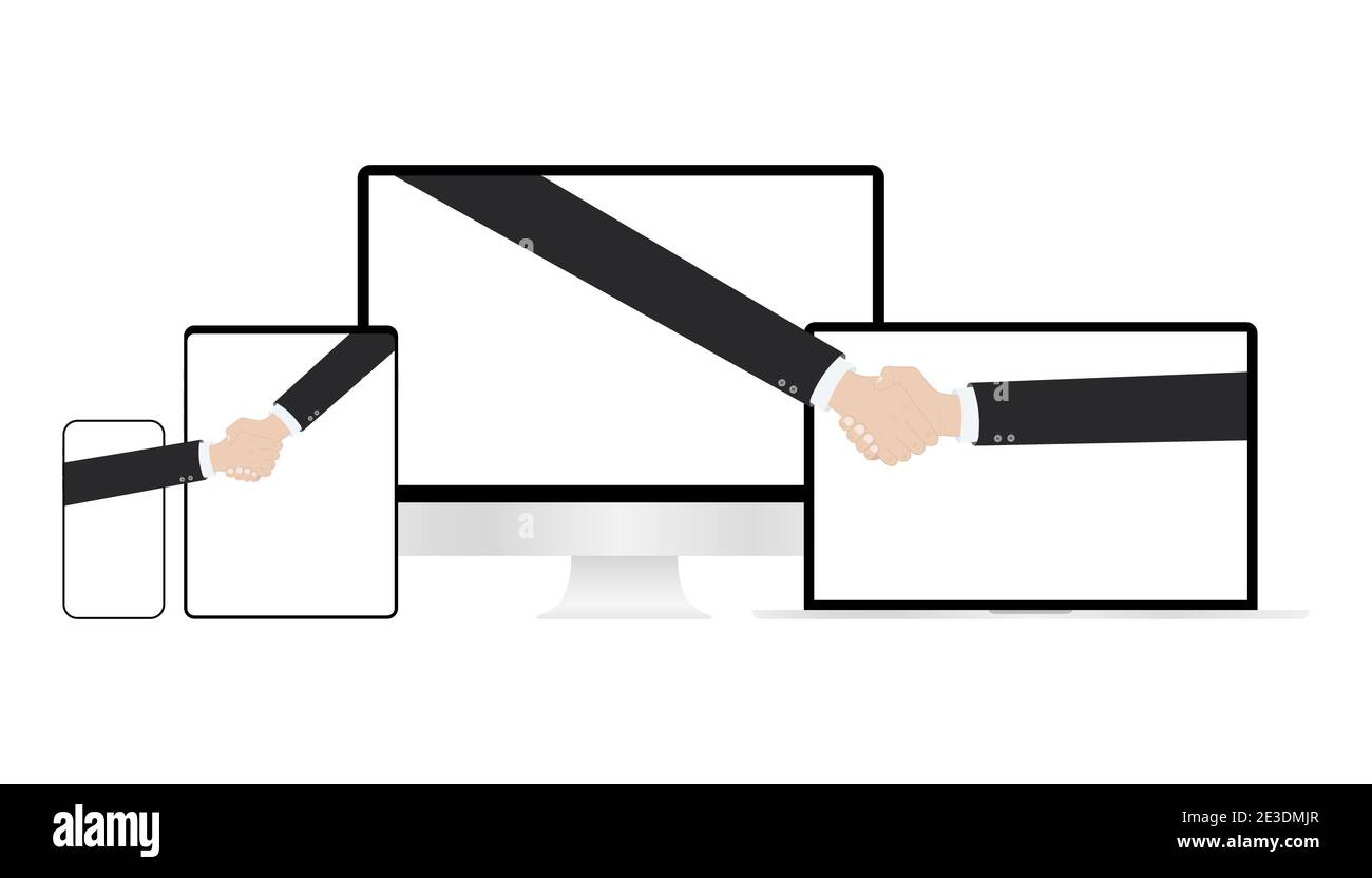 Conclusion of an agreement Cut Out Stock Images & Pictures - Alamy