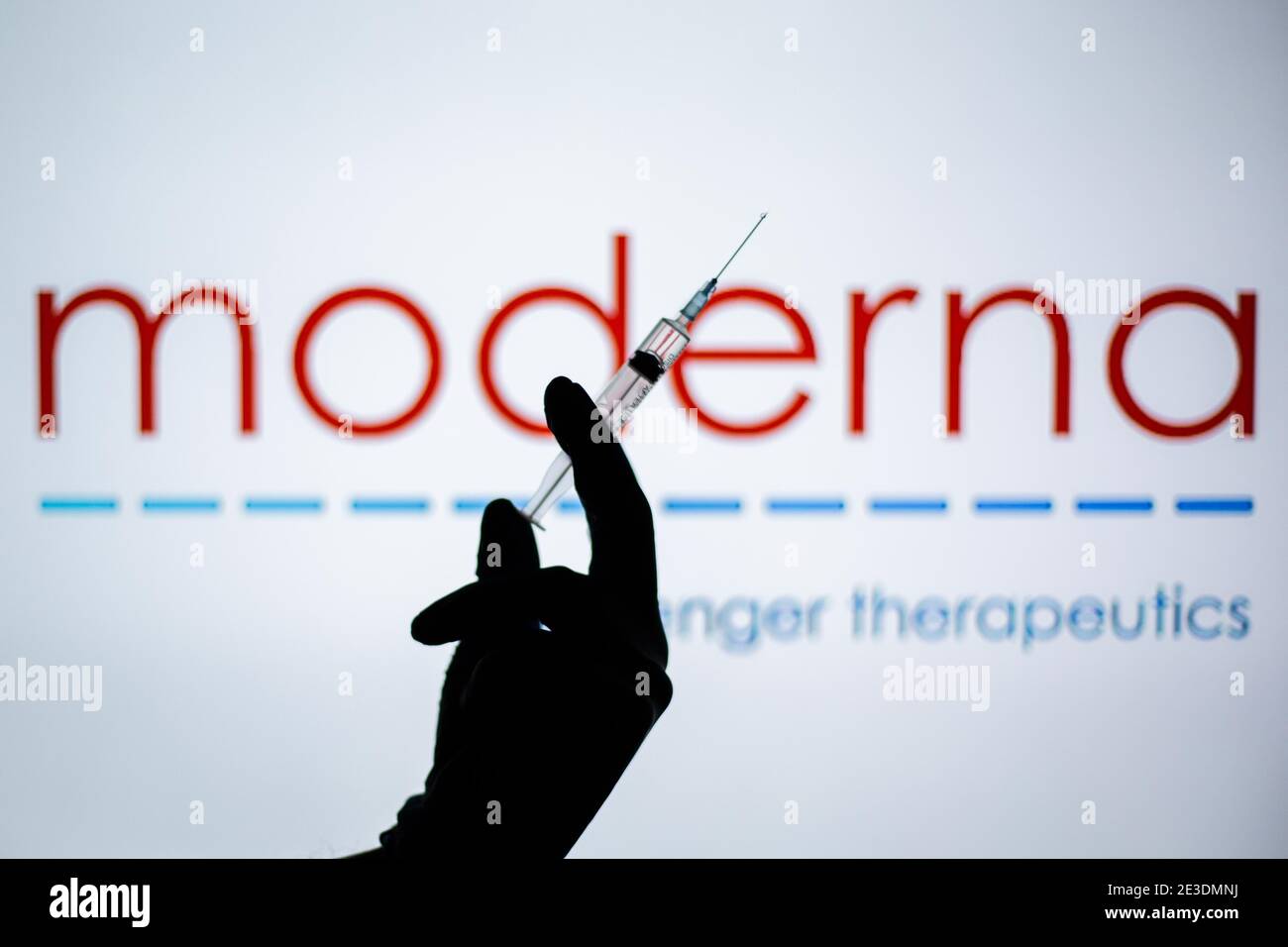 Moderna logo hi-res stock photography and images - Alamy