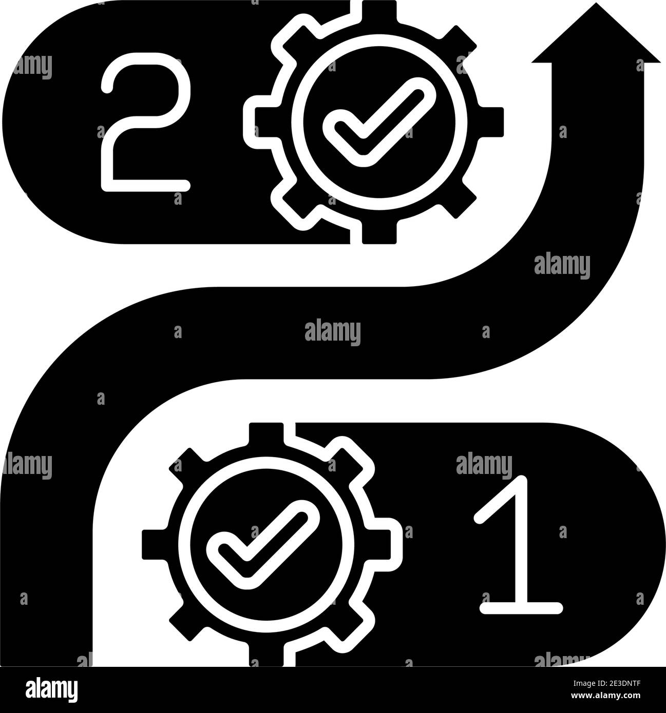 Consistency black glyph icon Stock Vector Image & Art - Alamy