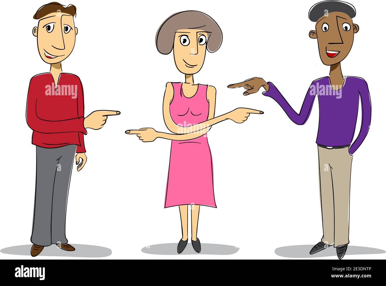 Pointers set hi-res stock photography and images - Alamy