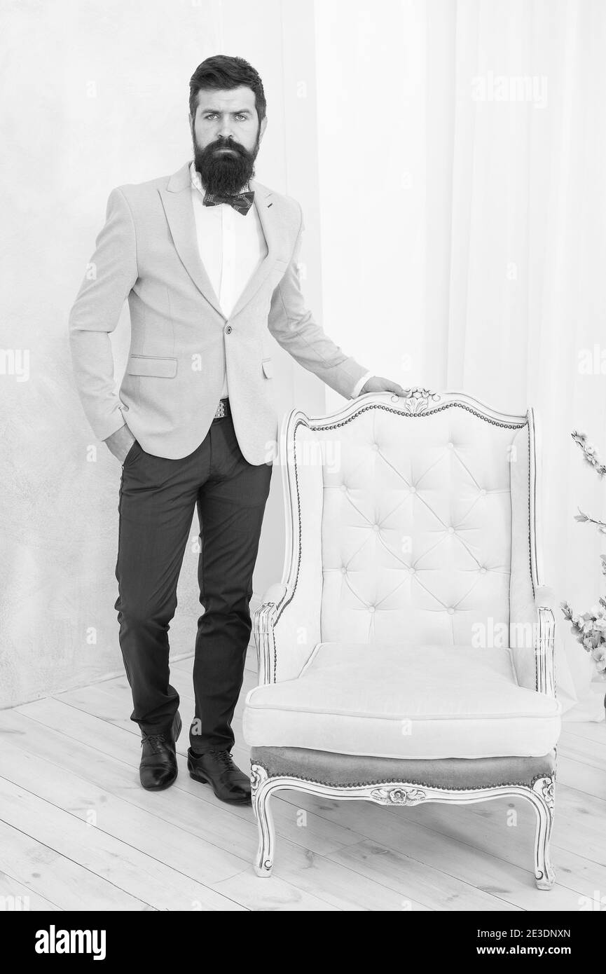 Chair showroom Black and White Stock Photos & Images - Alamy