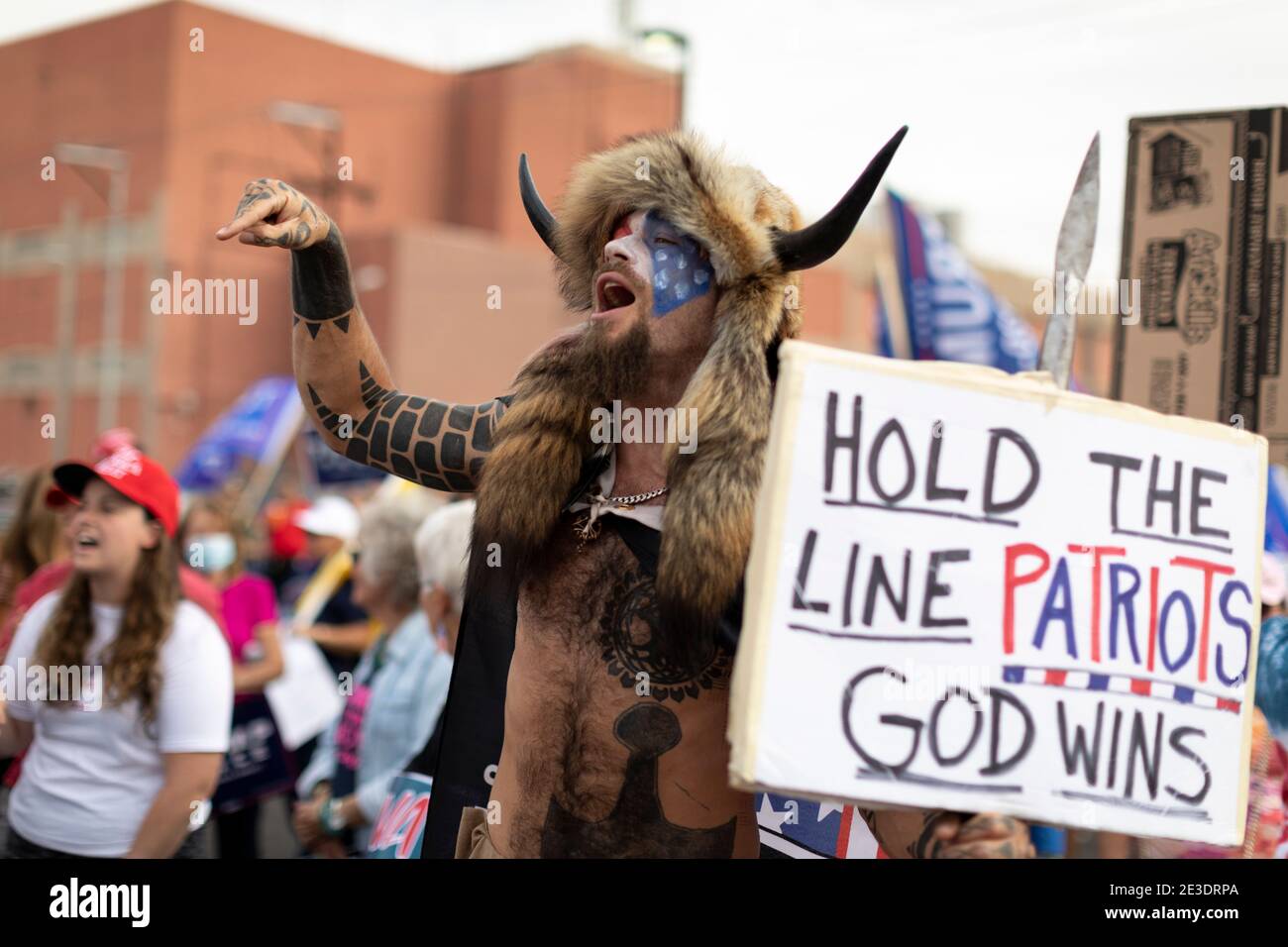 Jacob chansley hi-res stock photography and images - Alamy