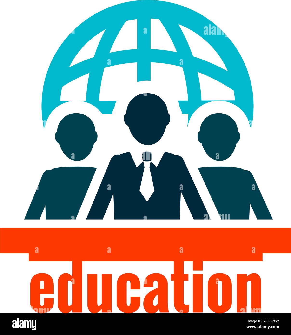 Elegant Flat Vector Education And School Icon Stock Vector Image & Art ...