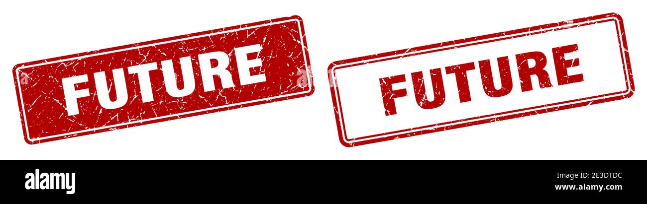 future square stamp. future grunge sign set Stock Vector Image & Art ...