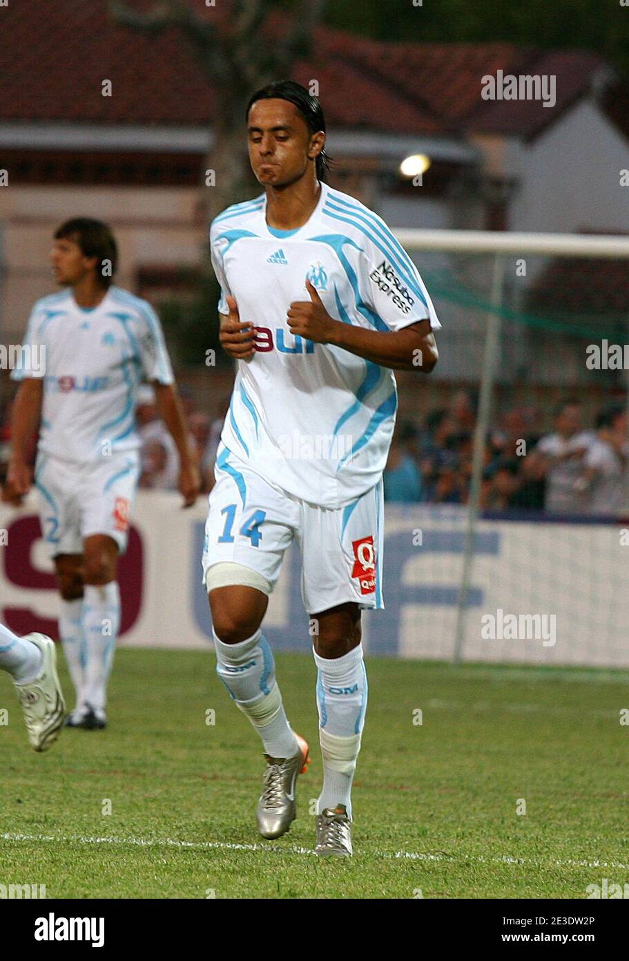 Olympique de Marseille's Salim Arrache during the french friendly ...