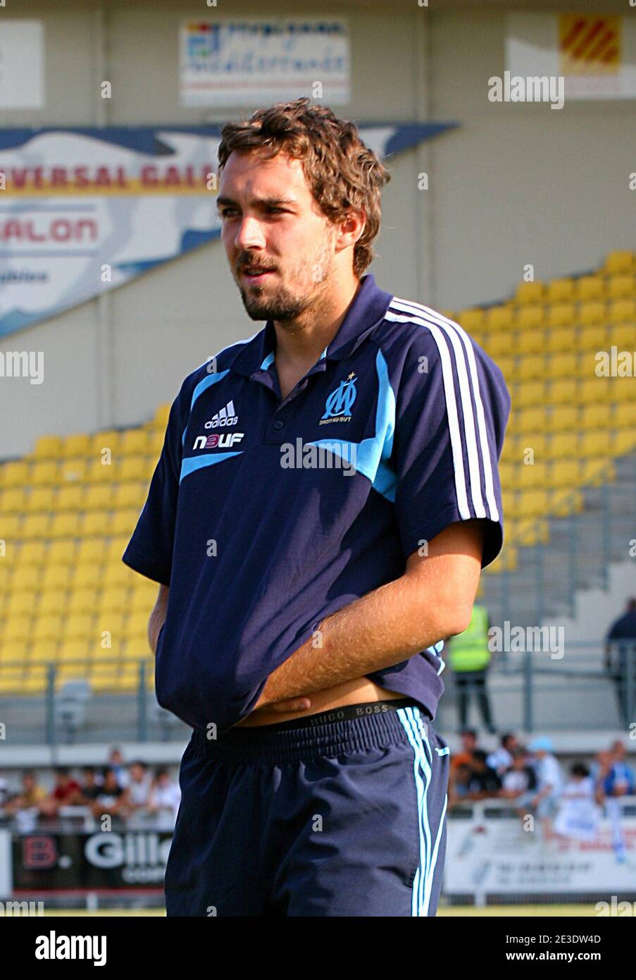 Olympique de Marseille's Gael Givet during the french friendly soccer ...