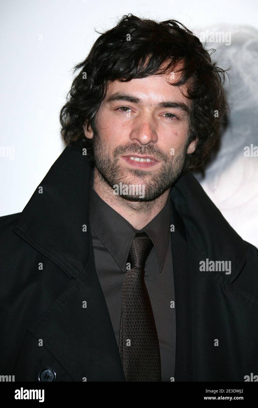 Cast member Romain Duris arriving for the premiere of 'Afterwards' held ...