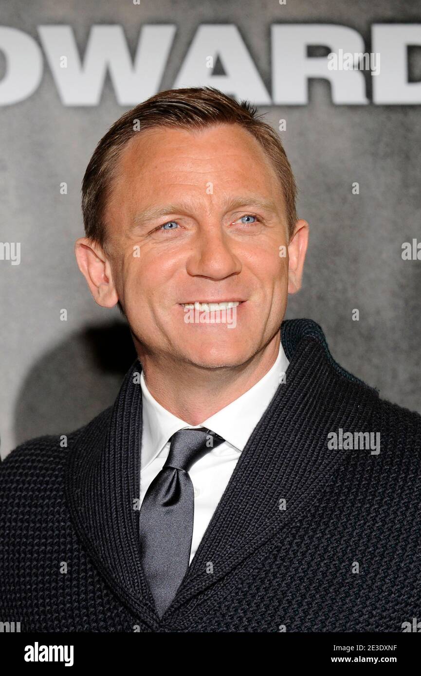 British actor Daniel Craig poses during a photocall for US director ...