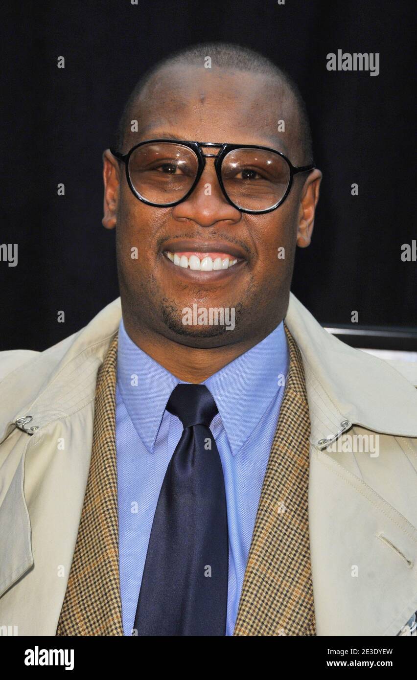 Andre Harrell arriving for the premiere of 'Notorious' at the AMC ...